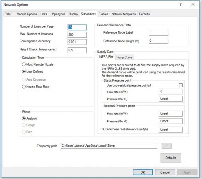 Simplified Design & Analysis In PIPENET Spray/Sprinkler Module ...