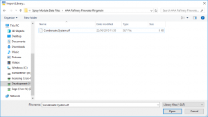 Importing a Library - Sunrise Systems